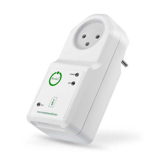 GSM power socket for Israel, remote SMS control for equipment